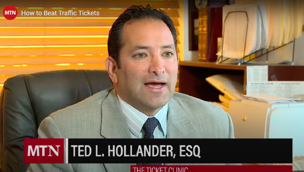 Ted Hollander Talks to Money Talks News | Traffic Lawyer Blog | The ...