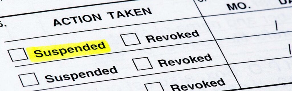 Driving with a Suspended License? | Traffic Lawyer Blog | The Ticket Clinic