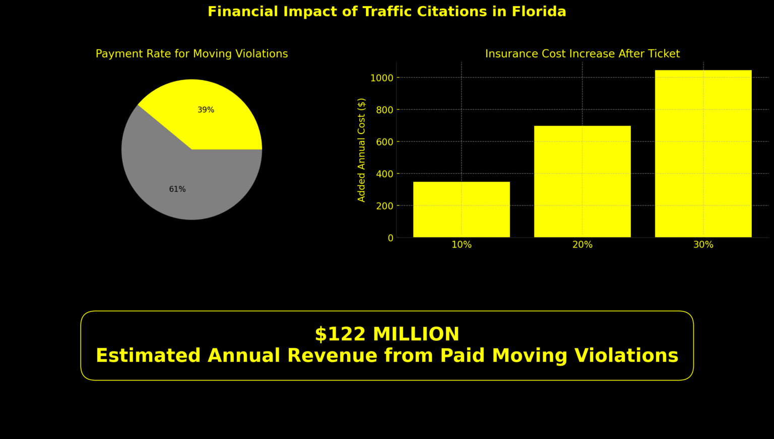 Traffic Tickets In Florida Rise For the 4th Consecutive Year - Insights ...